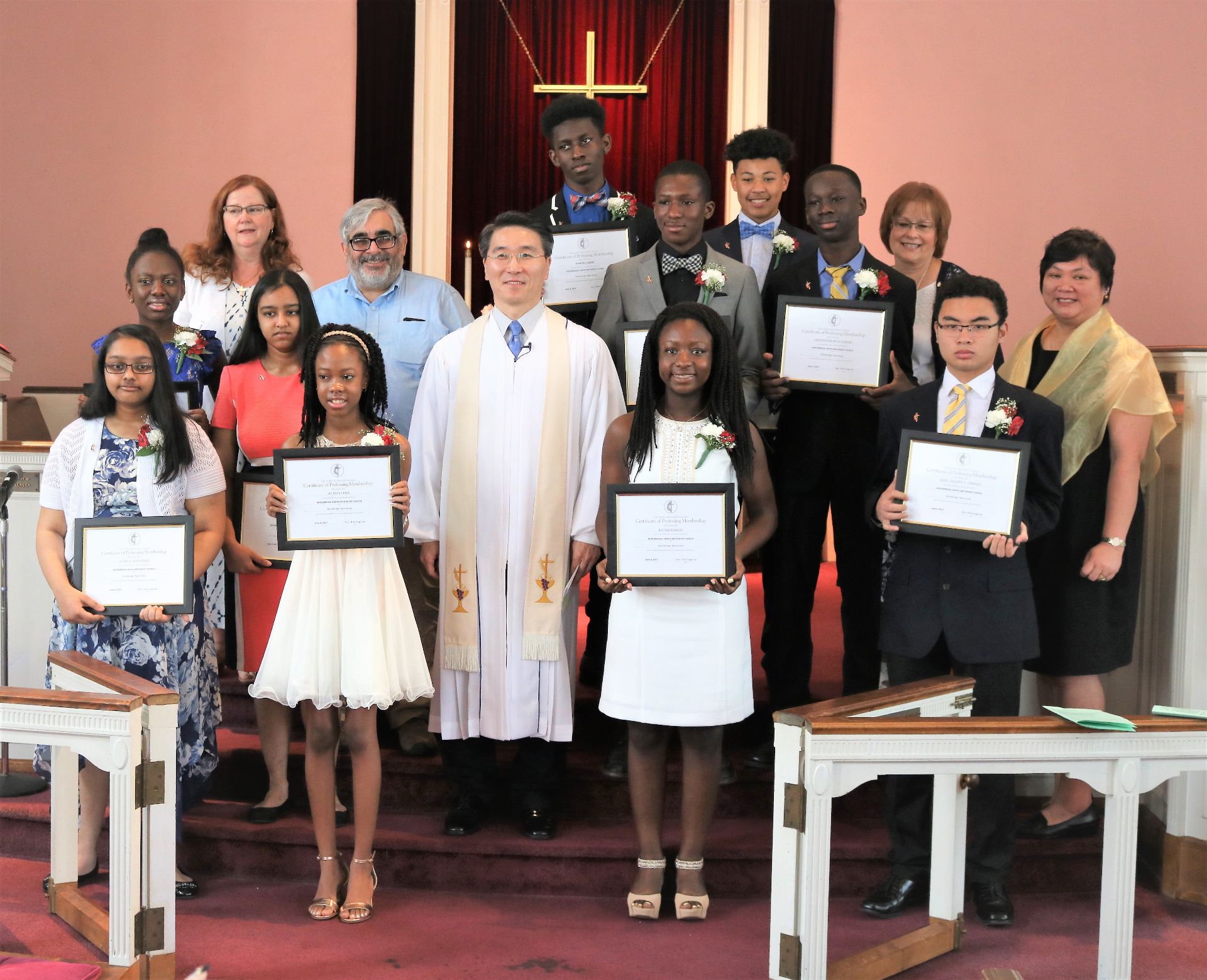 Congratulations to our 2017 Confirmation class! – Woodbridge UMC